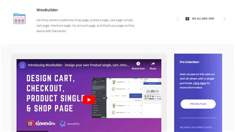 Woobuilder Woostify Pro Wookeeper