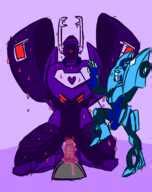 Post Blurr Shockwave Transformers Transformers Animated