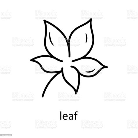 리프 벡터 개요 아이콘 디자인 그림 흰색 배경 Eps 10 파일에 자연 기호 0명에 대한 스톡 벡터 아트 및 기타 이미지 0명 건강한 식생활 과일 Istock