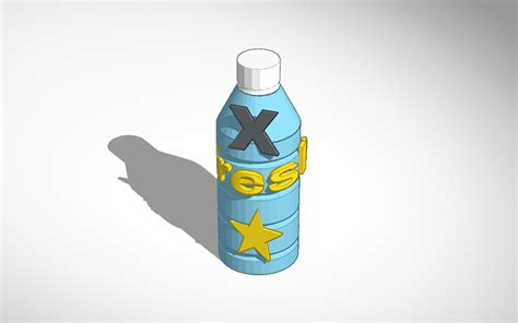 3d Design Bottle Tinkercad