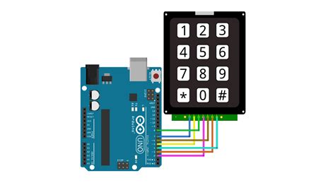 3x4 Matrix Keypad Cn Arduwiki Arduino 3x4 按键键盘指南