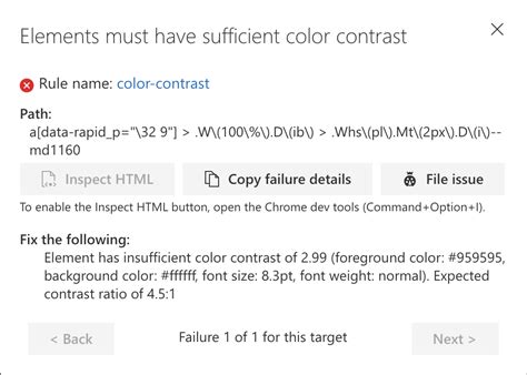 Bug Color Contrast Foreground And Background Colors Inverted · Issue