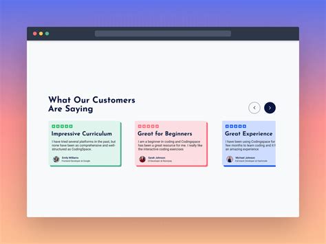 Frontendpro Challenge Testimonials Ui Component