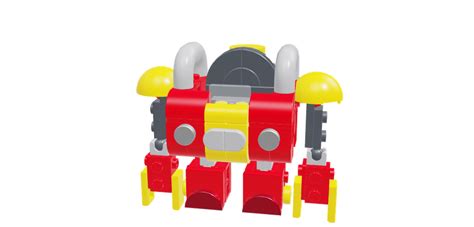 Lego Moc Meg Mech Brawl Stars By Prixard Rebrickable Build With Lego