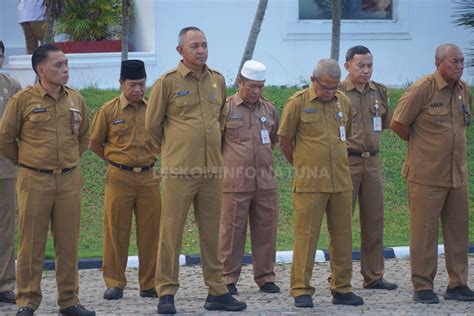 Dalam Memulai Kerja Diskominfo Konsisten Mengikuti Apel Senin Pagi Diskominfo Kabupaten Natuna