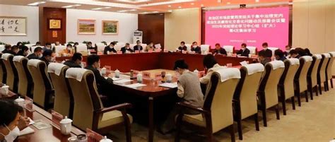 自治区市场监管局召开集中治理党内政治生活庸俗化交易化问题动员部署会议暨2022年党组理论学习中心组（扩大）第4次集体学习党组织庸俗化政治