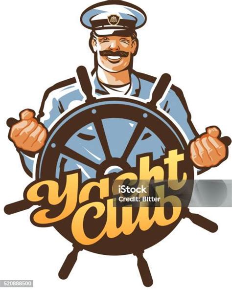 요트 클럽 벡터 로고를 배송 함장 선원이요 또는 키 스티어링 키 선박 부속에 대한 스톡 벡터 아트 및 기타 이미지 키 선박