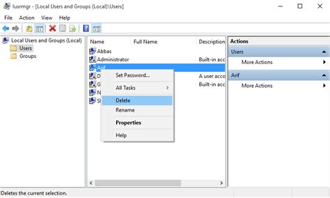 how to delete windows 10 user account and profiles technig