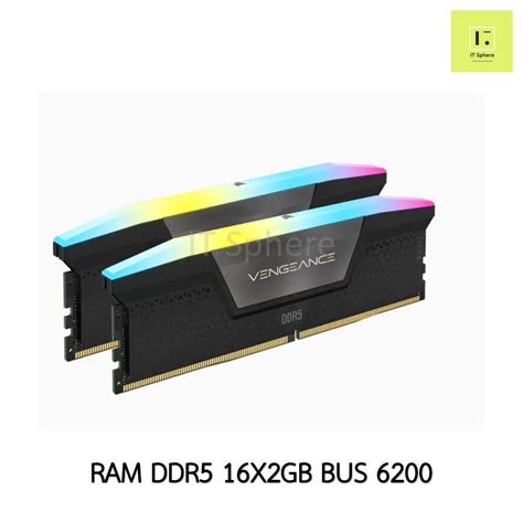 แรม Corsair Ddr5 16gb 32gb 64gb 96gb Bus 5200 5600 6000 6200 6400 รุ่น Vengeance Rgb Dominator