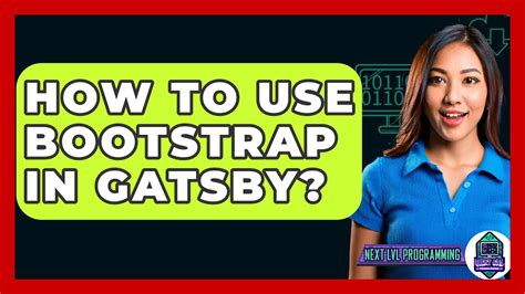 How To Use Bootstrap In Gatsby Next Lvl Programming Youtube
