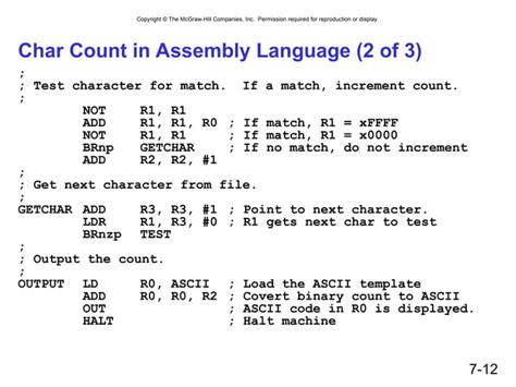 Ch07 Assembly Language Marwadi Universityppt Programming Languages Computing