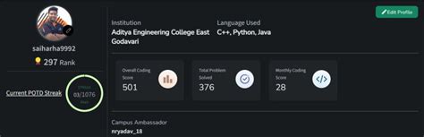 Kedarinadh Sai Harsha On Linkedin Campusmantri Wawasensai