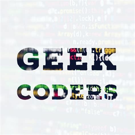 Geek Coders