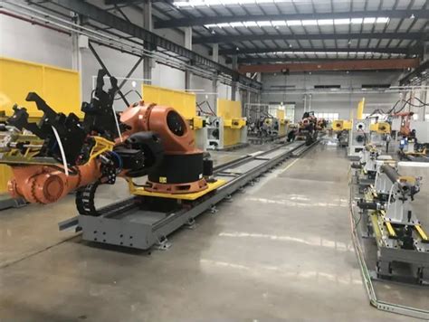 Robot Industri ABB IRB 2600 Untuk Gudang Memilih Robot 6 Axis Robotic Arm Dengan CNGBS Linear