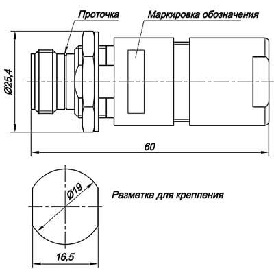 Соединители коаксиальные