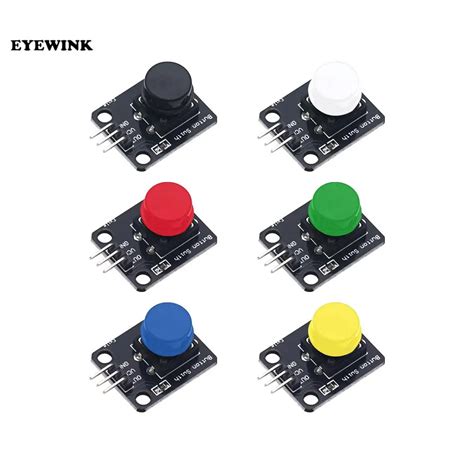 12x12mm Big Key Module Big Button Module Light Touch Switch Module With Hat High Level Output
