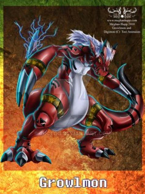 Digimon Growlmon By Juctoo On Deviantart Digimon Digimon Wallpaper Digimon Adventure
