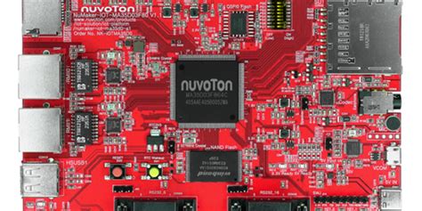 Nuvoton Announces Ma35d0 Series Mpus For Industrial Edge Devices Dc Velocity