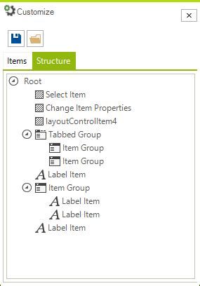 Customize Layout Mode WinForms LayoutControl Telerik UI For WinForms