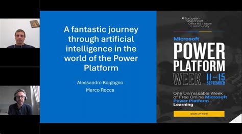 European Power Platform Conference On Linkedin Artificialintelligence Powerplatform Aibuilder