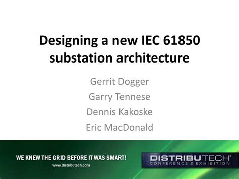 Pdf Designing A New Iec 61850 Substation Architecture Dokumen Tips