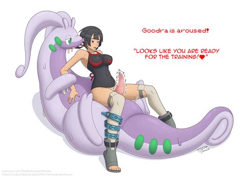 The Tentacle Professor Goodra Zinnia Pokemon Nintendo Pokemon