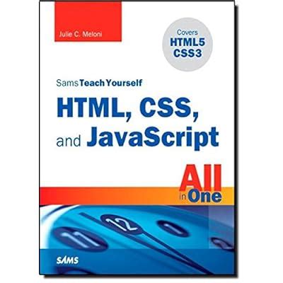 Julie C Meloni Comprehensive Guide To HTML CSS And JavaScript India Ubuy