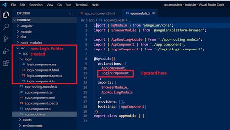 Angular Component Login Component