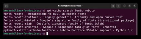 How To Install Fonts On Linux Desktops LinuxForDevices