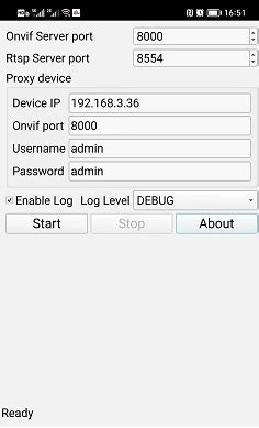 ONVIF Proxy Happytimesoft