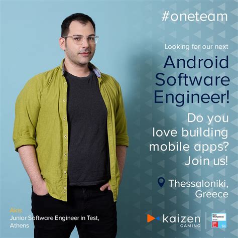 Kaizen Gaming On Linkedin Android Software Engineer