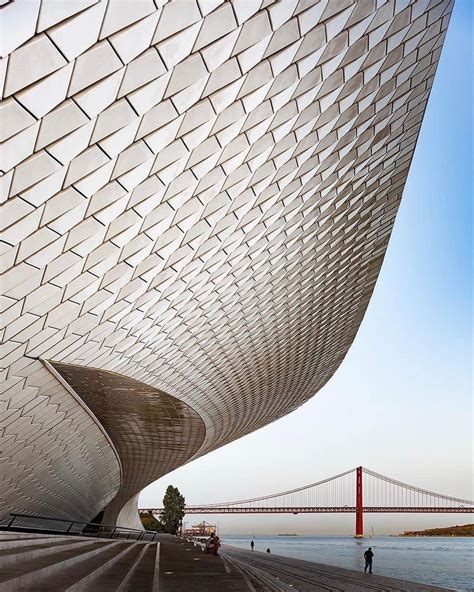 a massive ceramic covered wave parametricarchitecture