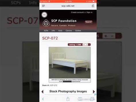 SCP 072 Object Class Safe Bed SCP YouTube