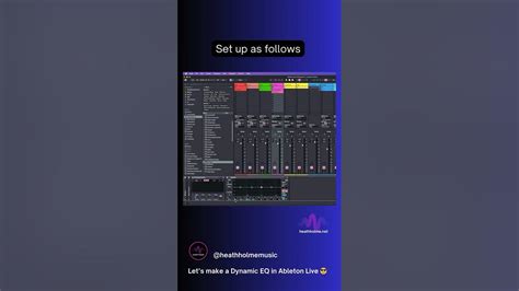 How To Make A Dynamic Eq In Ableton Live Youtube