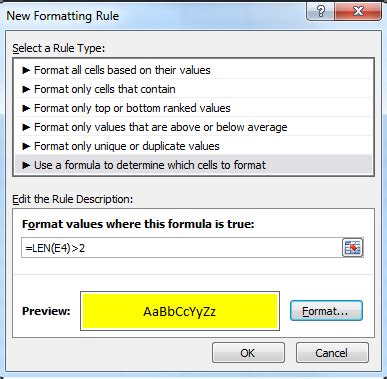Excel VBA Build A Function To Highlight Cells That Exceed Character Limit Stack Overflow