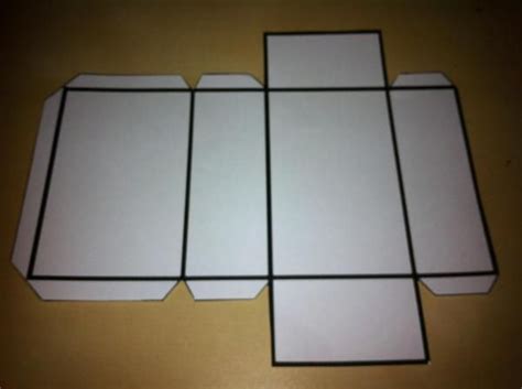 Diy Rectangular Prism With Paper