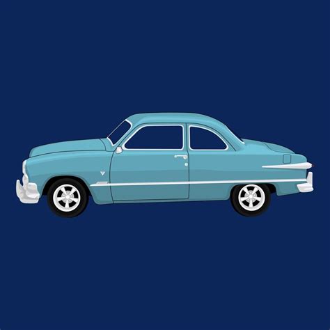 Retro Cars American Classic 11161295 Vector Art At Vecteezy
