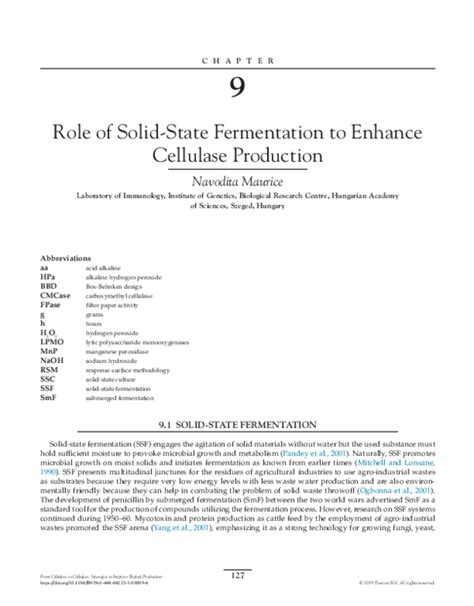 Pdf From Cellulose To Cellulase Strategies To Improve Biofuel