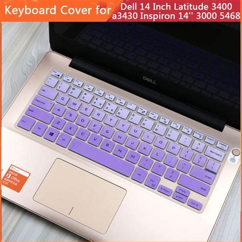 For Dell 14 Inch Latitude 3400 A3430 Dell Inspiron 14 3000 5468 Laptop Keyboard Protector Fit