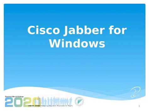 Pptx Cisco Jabber For Windows Dokumen Tips