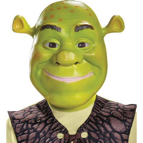 Máscara Para Niño De Shrek Para Halloween