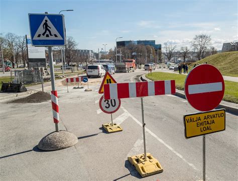 Esmaspäeval Suletakse Tallinnas Osa Rannamäe Teest