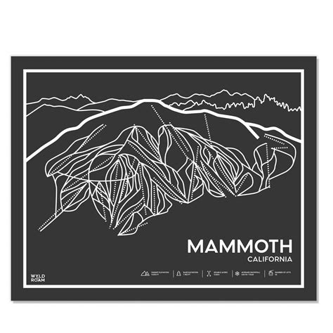 Mammoth Trail Map Wyld And Roam