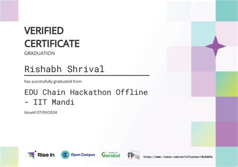 Rishabh Shrival On Linkedin 🚀 Excited To Share 🚀 I Am Thrilled To Announce That Ive Successfully