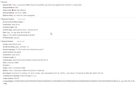 Bad Request Invalid Verb Issue 62 Koltyakov Sp Rest Proxy GitHub