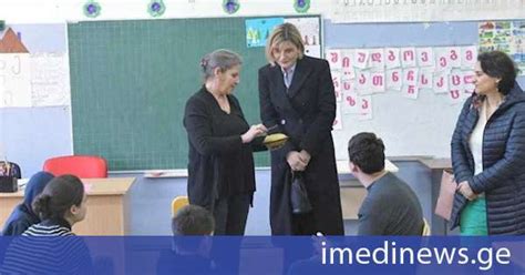 პარლამენტის განათლებისა და მეცნიერების კომიტეტის თავმჯდომარის მოადგილე ბაია კვიციანი თბილისში