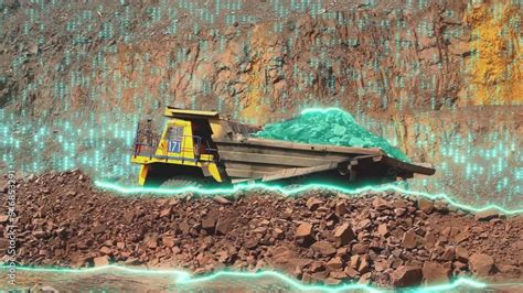 Artificial Intelligence Road Scanning Visualization Of The Work Of Artificial Intelligence