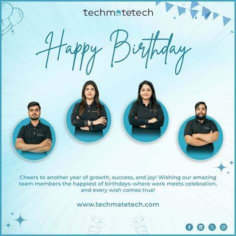 Techmatetech Pakistan On Linkedin Happybirthday Teamcelebration