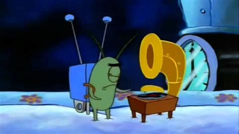 Spongebob Squarepants Plankton And His Record Player Fandub Ready