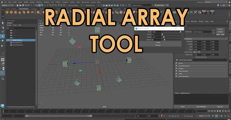 Artstation Wip Radial Array Tool Dev Update